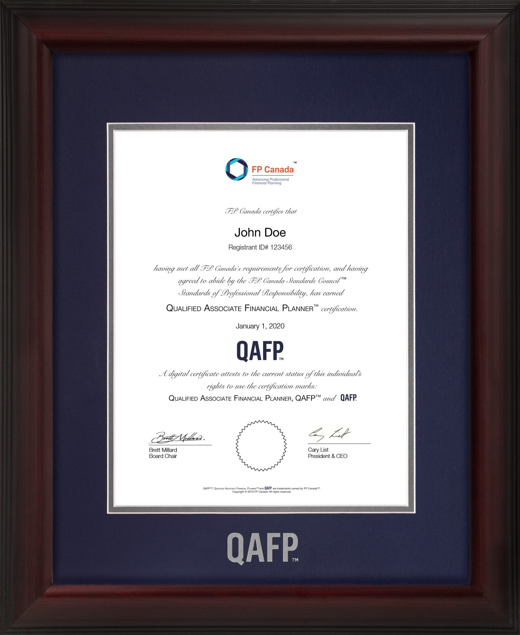 FP Canada – Diploma Frames Online Store