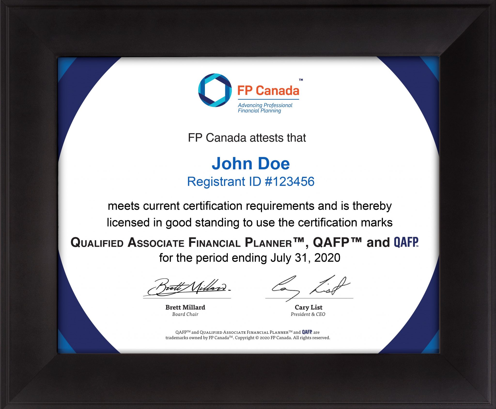 FP Canada – Diploma Frames Online Store