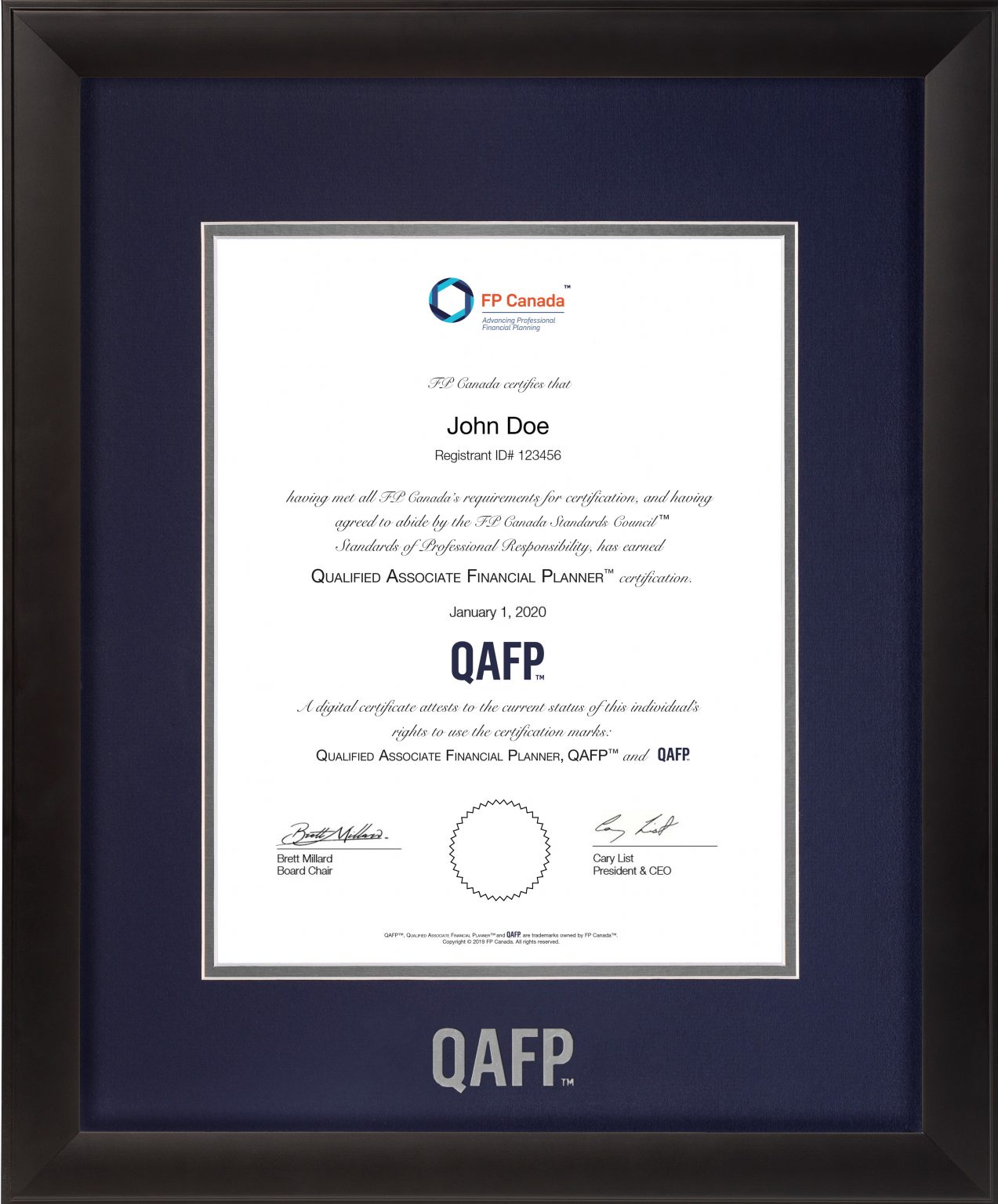 FP Canada – Diploma Frames Online Store